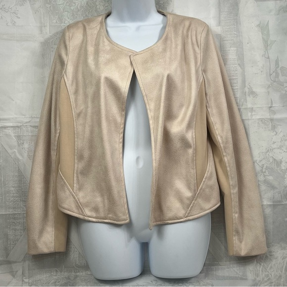XOXO | Jackets & Coats | Xoxo Womens Glazed Ponte Fabric Mix ...